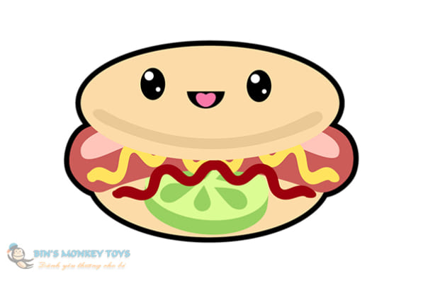 300+ Hình đồ ăn chibi cute, dễ thương, đẹp nhất 2024