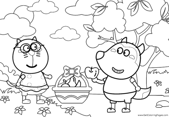 Top 111+ Tranh tô màu Wolfoo đẹp nhất dành cho bé yêu