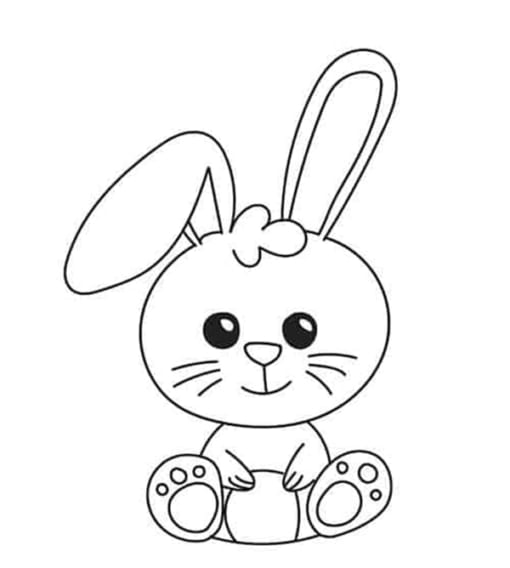 [1000+] Tranh tô màu con thỏ đẹp nhất, dễ thương nhất cho bé