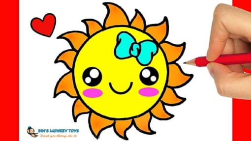 Ngắm Trọn 200+ Hình Vẽ Ông Mặt Trời Dễ Thương, Ngộ Nghĩnh