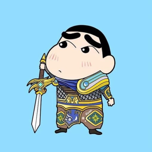 “Lóa Mắt” Bộ Hình Nền Cu Shin – Cậu Bé Bút Chì Cute Đẹp, Ngầu