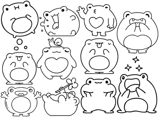 159+ Tranh Tô Màu Sticker Cute, Dễ Thương Cho Bé Phát Triển