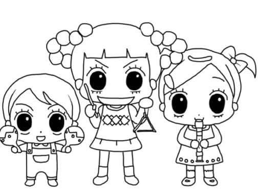 #100 Tranh Tô Màu Jadoo Cute, Dễ Thương Thu Hút Mọi Ánh Nhìn