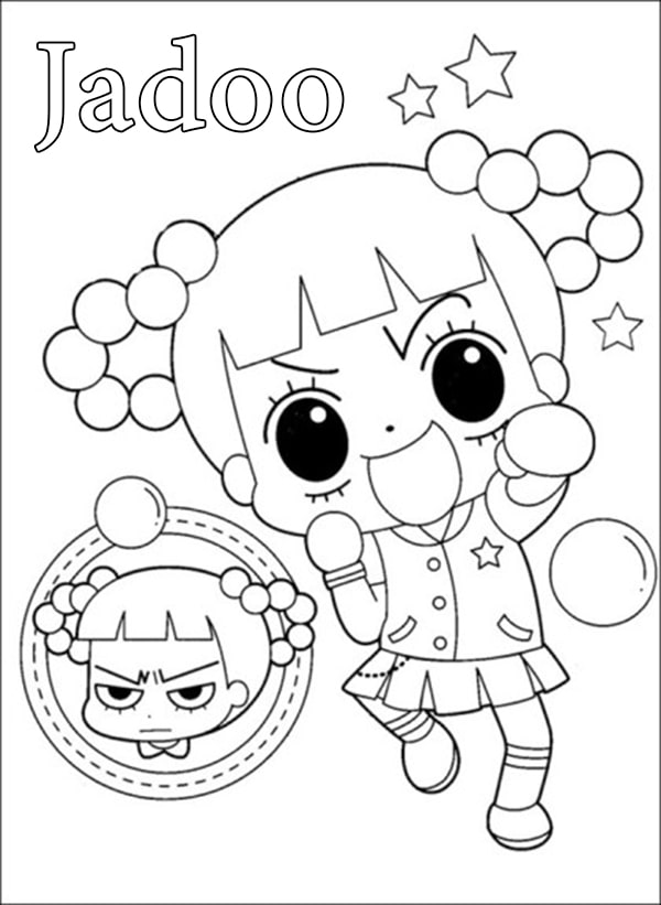 #100 Tranh Tô Màu Jadoo Cute, Dễ Thương Thu Hút Mọi Ánh Nhìn