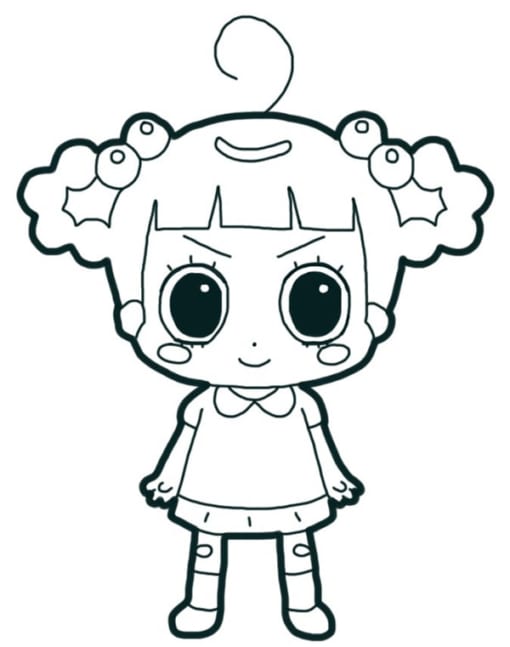 #100 Tranh Tô Màu Jadoo Cute, Dễ Thương Thu Hút Mọi Ánh Nhìn