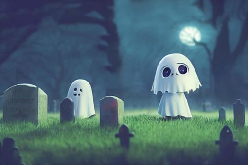 Top 200 Hình Nền Con Ma Cute, Đáng Yêu “Nhìn Là Cười”