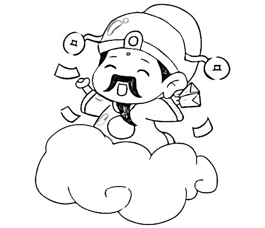 Tuyển tập mẫu tranh tô màu Lì Xì tết 2025 cực đẹp