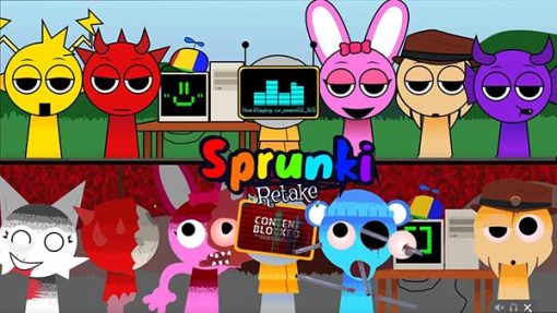 Chinh phục 100+ Hình tô màu Sprunki Phase 1 - 100 cực đẹp