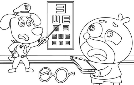 [HOT] 30 Tranh tô màu cảnh sát trưởng Labrador đẹp, tải về ngay!