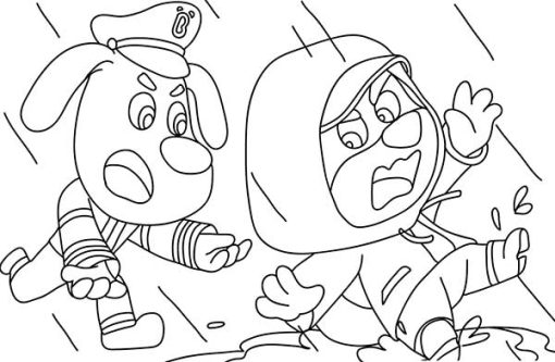 [HOT] 30 Tranh tô màu cảnh sát trưởng Labrador đẹp, tải về ngay!